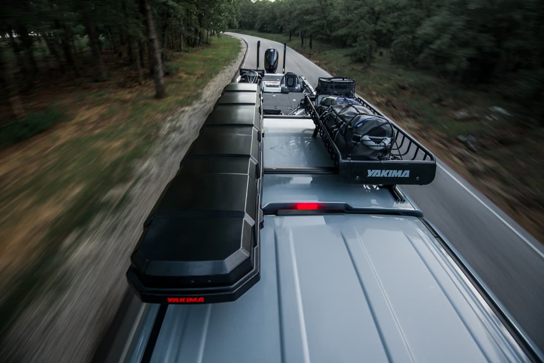 Yakima TopWater Fishing Rod Cargo Box