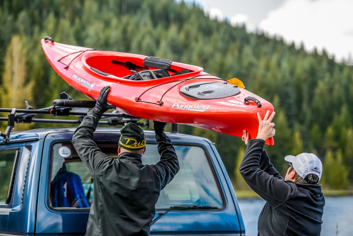 Yakima SweetRoll Kayak Saddles with Rollers