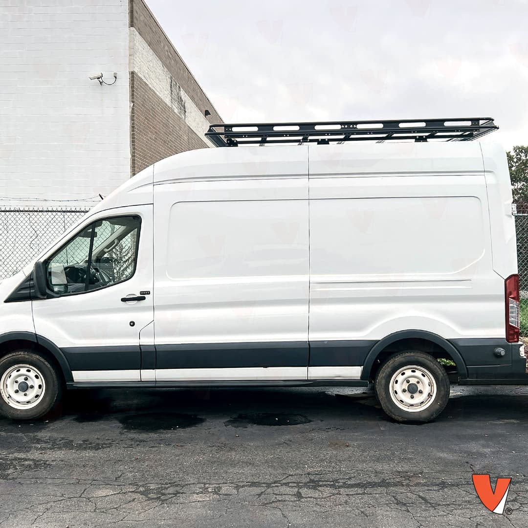 Vantech H2.1 DD Aluminum Ford Transit Cargo Rack System