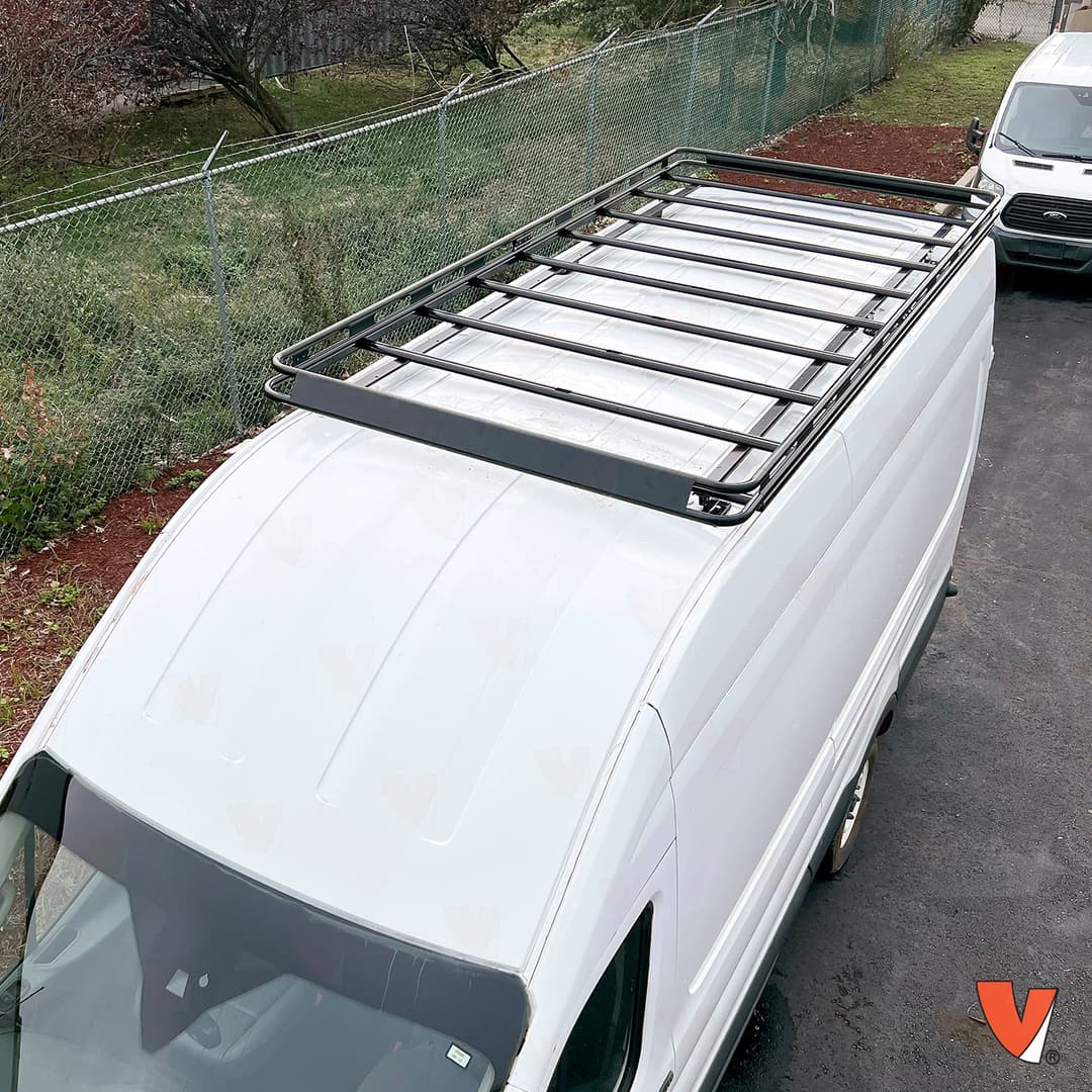 Vantech H2.1 DD Aluminum Ford Transit Cargo Rack System