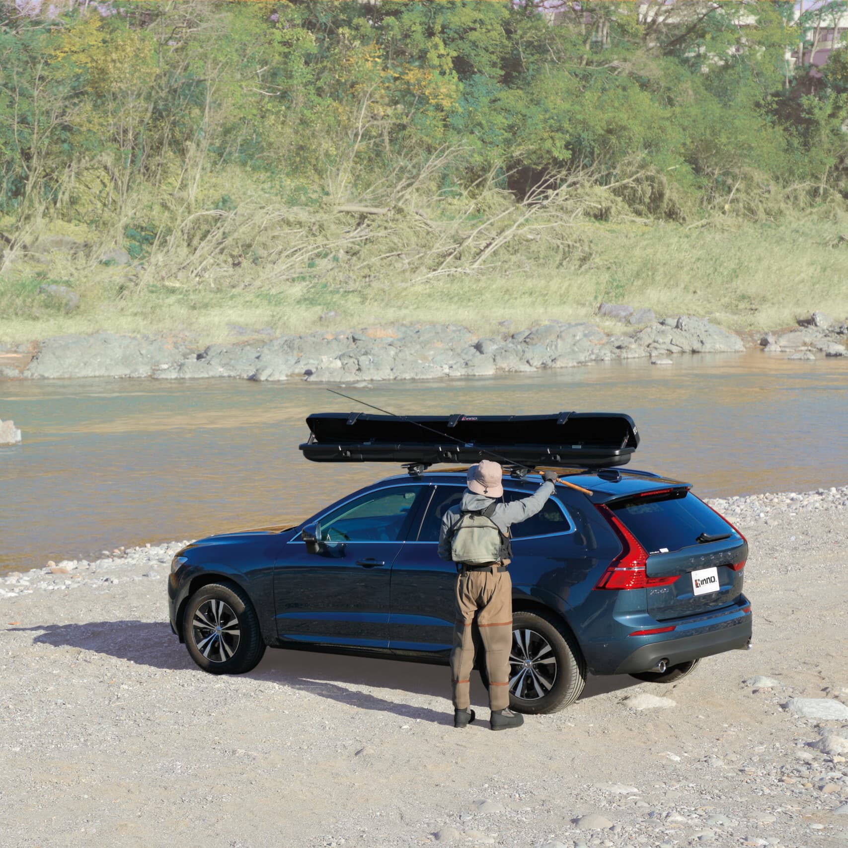 Inno Adjustable Fishing Rod Carrier