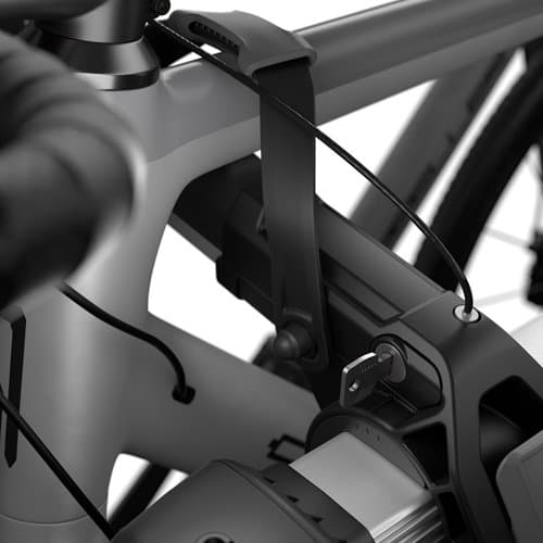 Volvo XC90 Thule OutWay Trunk Hatch Bicycle Racks