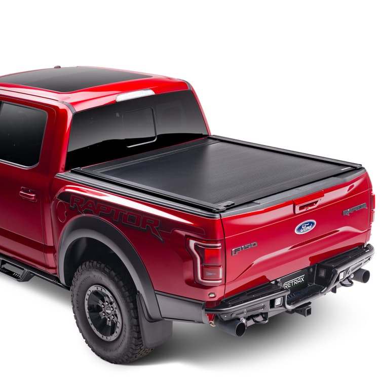 RetraxOne XR Tonneau Cover and TruXedo Elevate Truck Rack Package